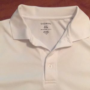 George | Shirts | Mens White Polo Shirt | Poshmark